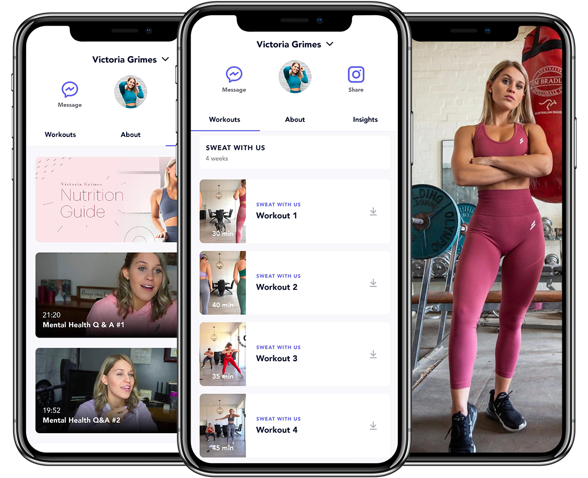 Victoria Grimes Fitness App